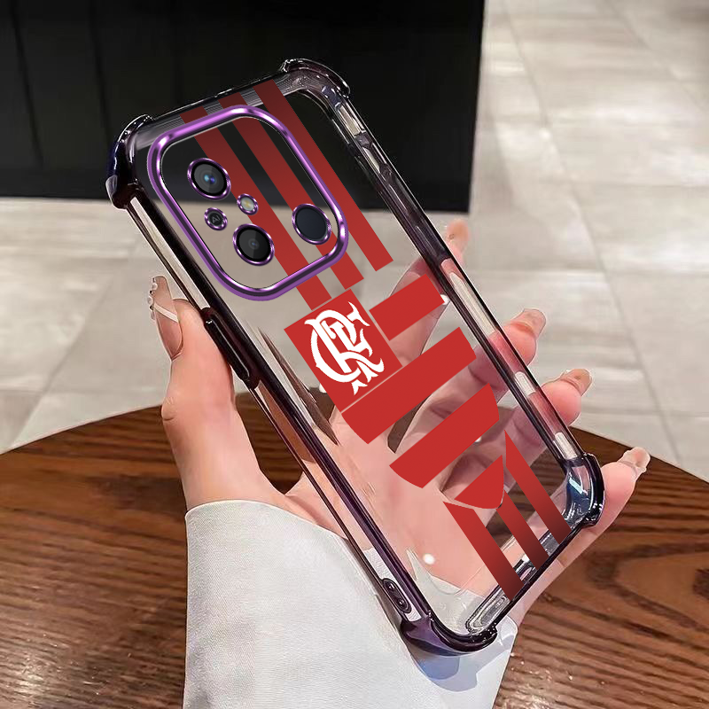 Xiaomi Redmi 12C 10C 12 5G 10A 9A 9C POCO C40 CR Flamengo Capa Anti ...