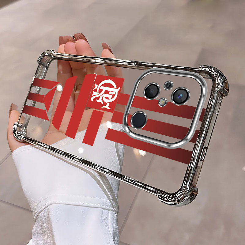 Xiaomi Redmi 12C 10C 12 5G 10A 9A 9C POCO C40 CR Flamengo Capa Anti ...