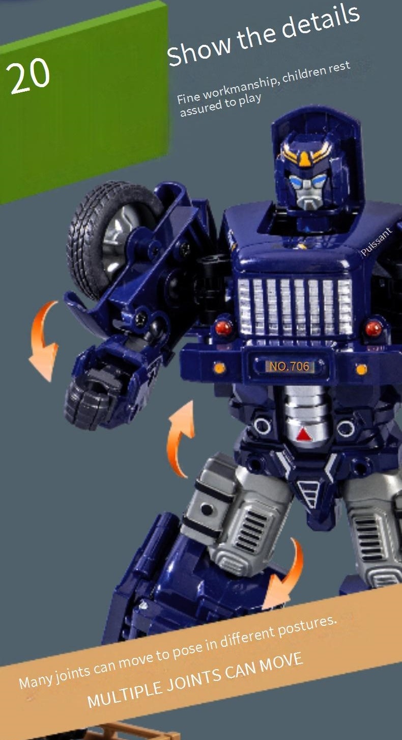 Transform & Go! Kids 3-em-1 Carro Caminhão Robô: Brinquedo Stickman de ...