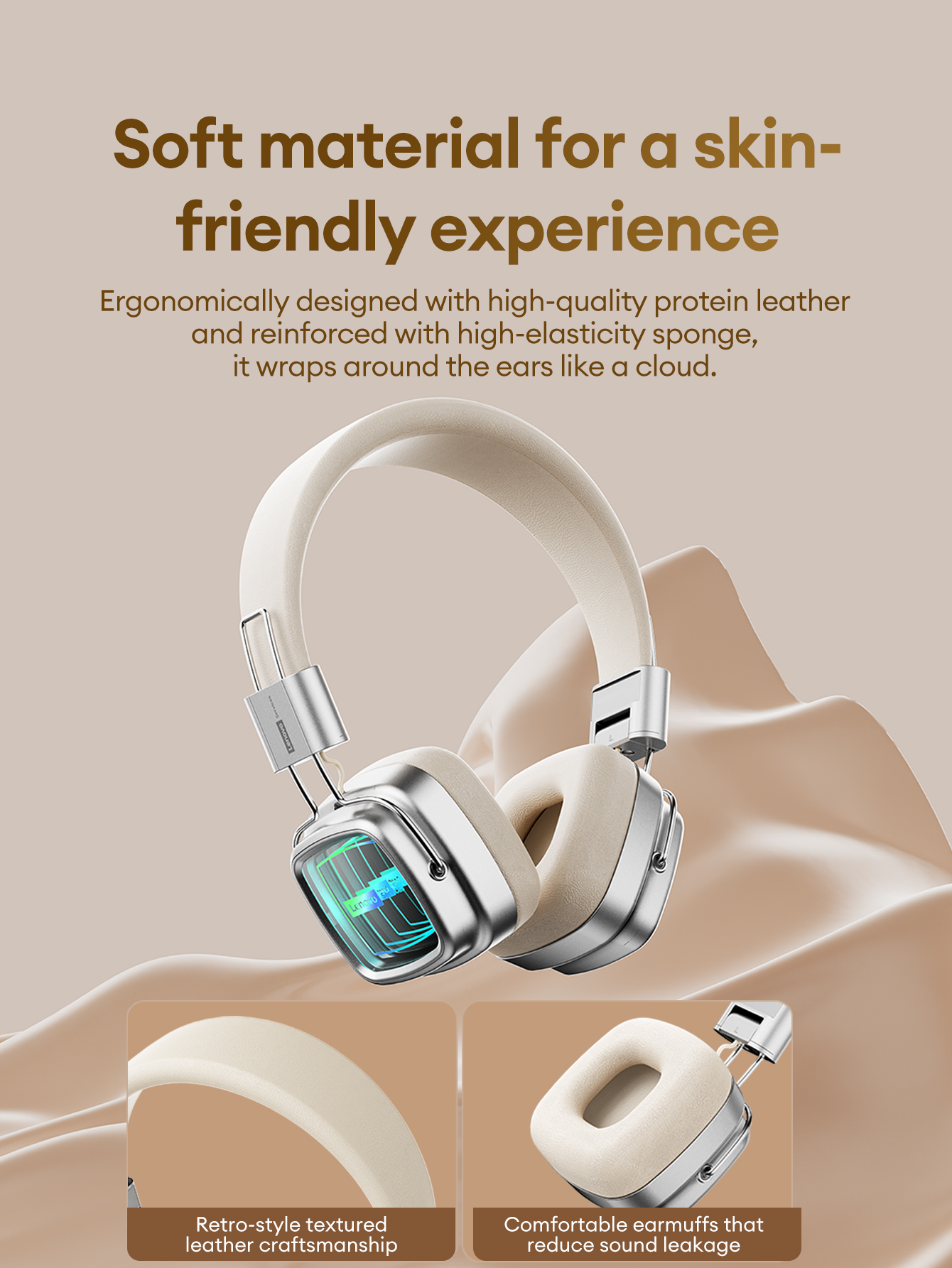 Lenovo LS117 Fones De Ouvido Bluetooth Alta Fidelidade Qualidade Som ...