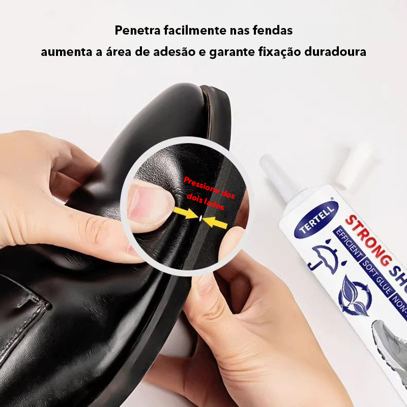 Cola Profissional para Reparo de Sapatos – Alta Temperatura e Alta ...