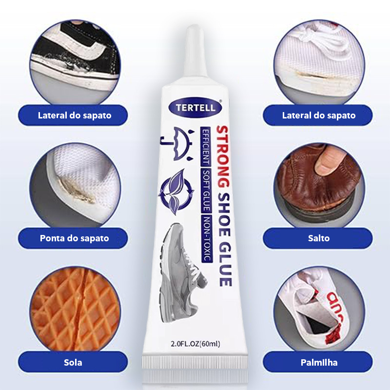 Cola Profissional para Reparo de Sapatos – Alta Temperatura e Alta ...