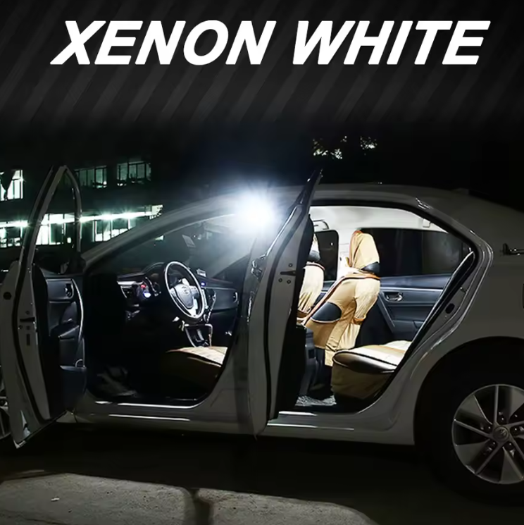 Toyota Auris LED Interior Dome Reading Light Kit Universal Premium De ...