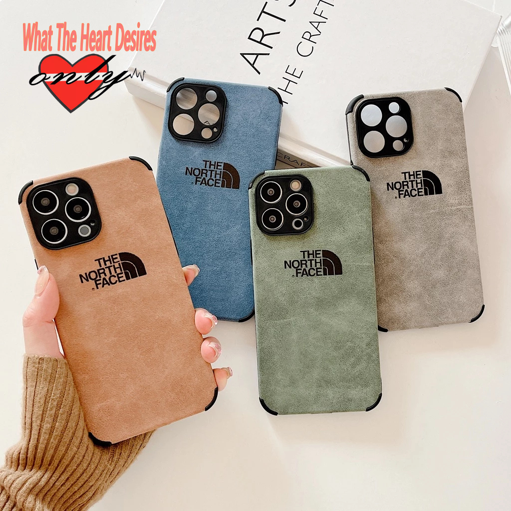 Marca De Moda 3D the north face Capa Para iPhone 15 14 13 12 11 Pro Max XR XS X 7 8 plus luxo À ...