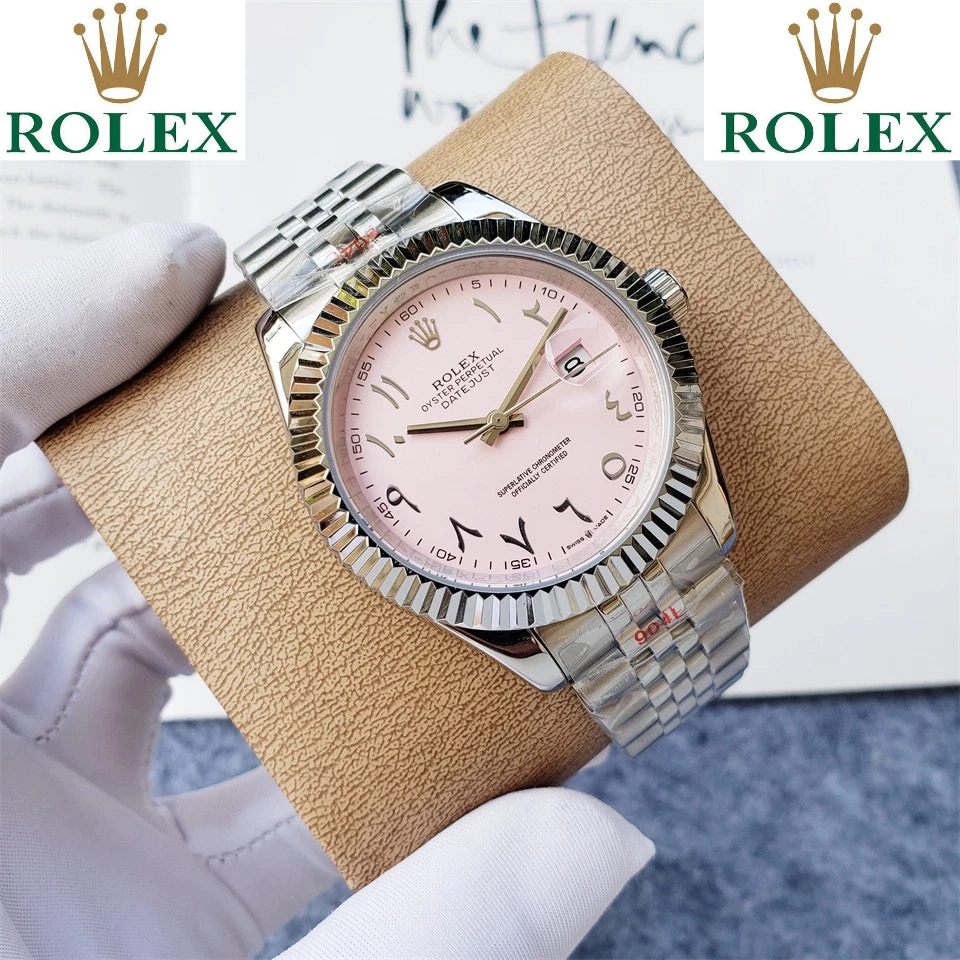 Relógio de pulso AAA Marca de Luxo Rolex 36mm Relógio de pulso feminino de 40mm Relógio de pulso ...