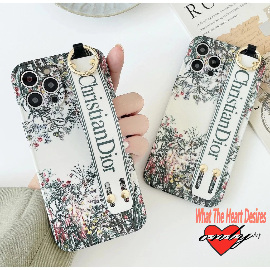 Christian Dior 3D Capa De Celular De Tpu Ao Choque Série Pulseira ...