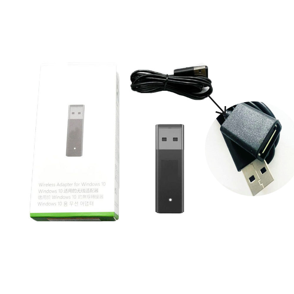 Adaptador Sem Fio Com Extensão Para Controle XBOX ONE Windows 10 USB PC ...
