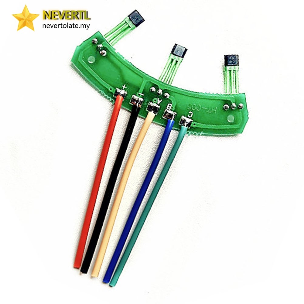 [LUMY] Sensor Hall Ebike Com Cabo 120 43F PCB Para motor Diferencial De ...
