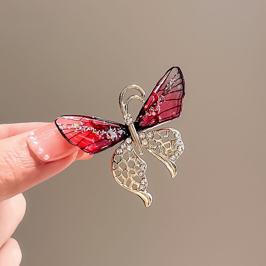 Broche Borboleta Fofo Broche Borboleta Feminino Coreano High-End Feel ...