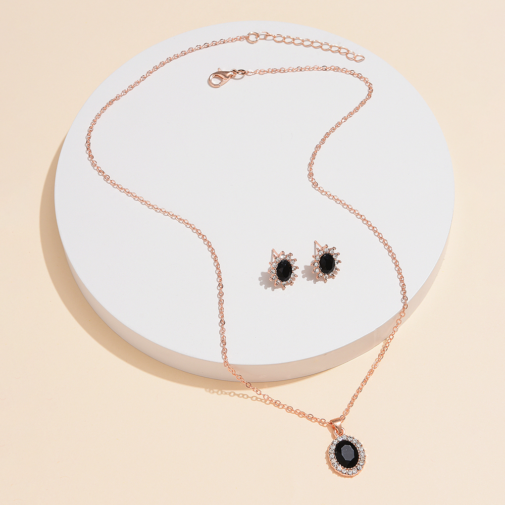 Colar Personalidade Criativa De Luxo Leve Micro Inlaid Zircon Sweet ...