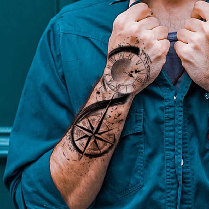 Adesivo De Tatuagem De 15 Dias De Longa Duração à Prova Dágua Tatuagem