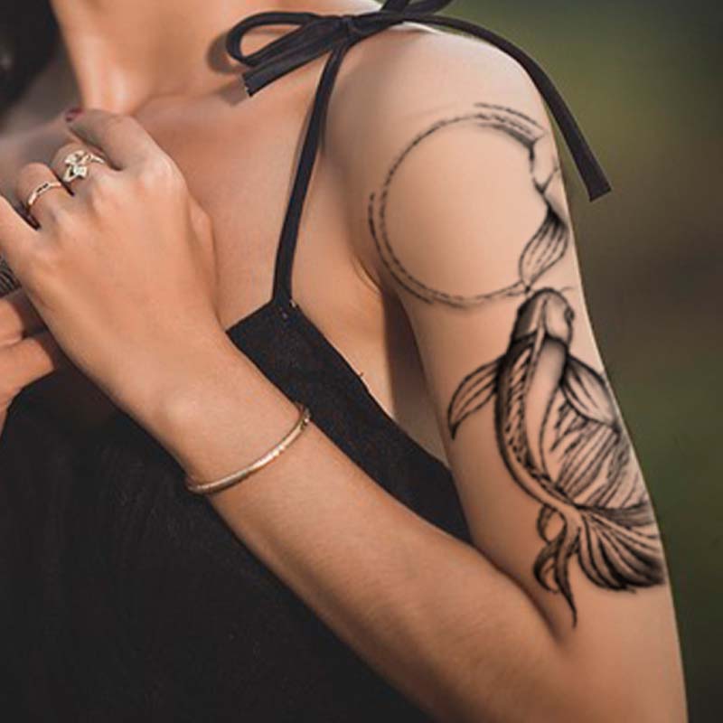 Adesivo De Tatuagem De 15 Dias De Longa Duração à Prova Dágua Não