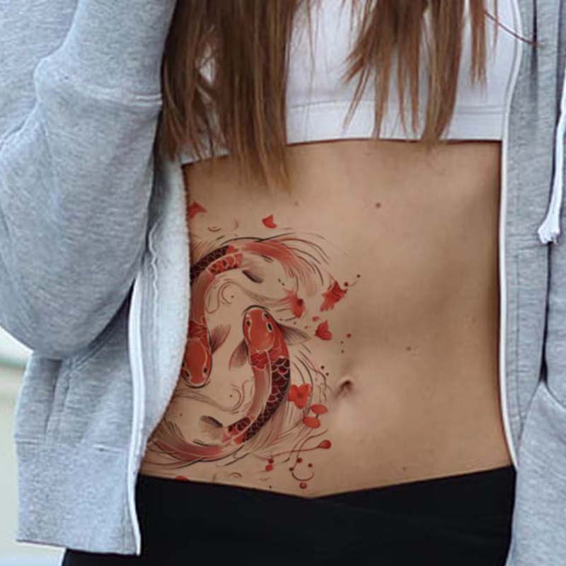 Adesivos De Tatuagem à Prova Dágua De Longa Duração Simulação De