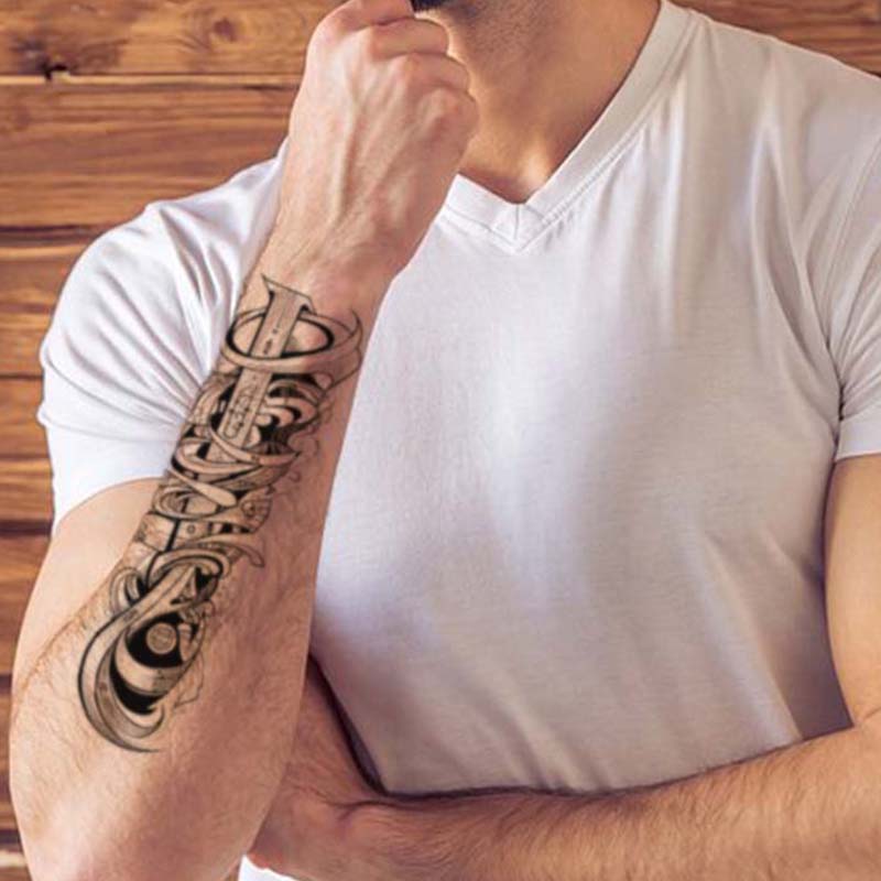 Adesivos De Tatuagem à Prova Dágua De Longa Duração Simulação De