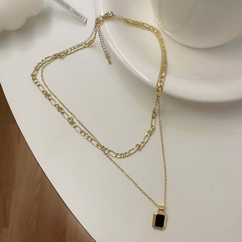 Colar Simples de Estilo Simples de 1 peça de Temperamento Colar Simples ...