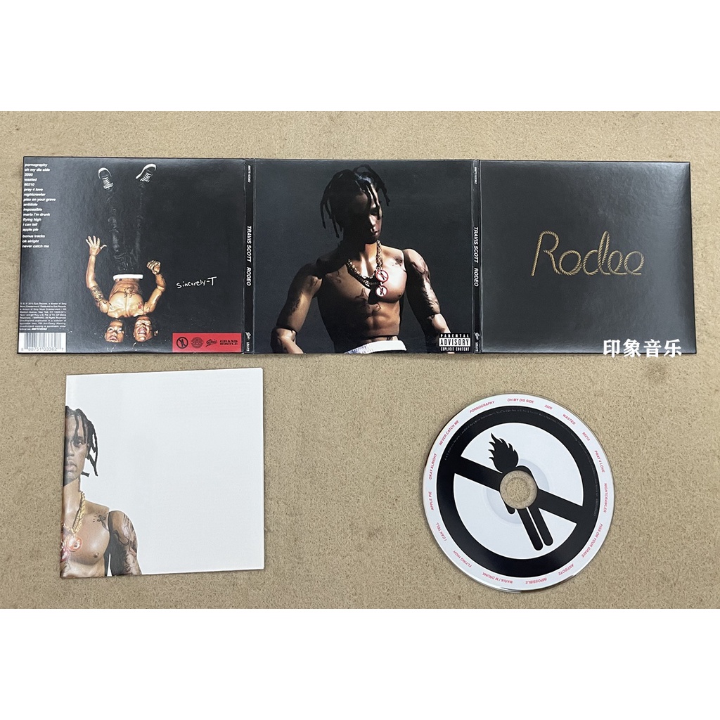 Travis Scott Rodeo CD Álbum Original [Selado] | Shopee Brasil