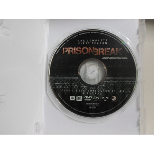 Dvd Prison Break - Primeira Temporada - Disco 6 - Original | Shopee Brasil