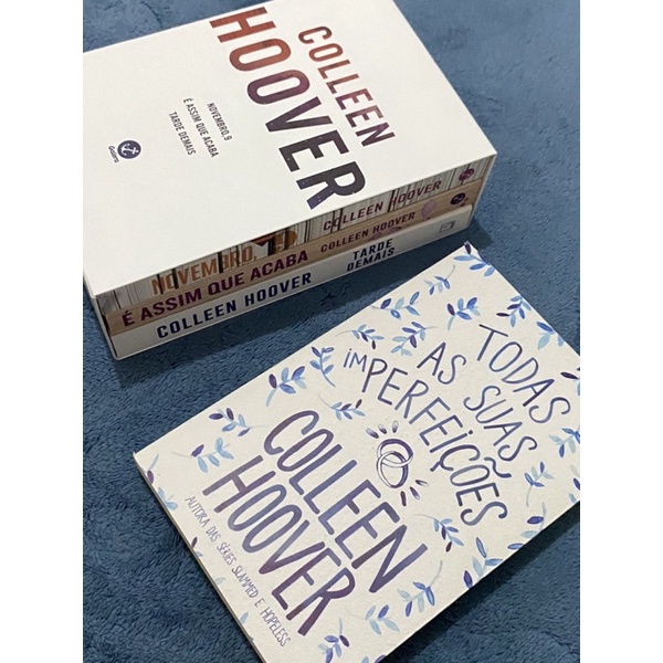 box colleen hoover + todas as suas imperfeições | Shopee Brasil