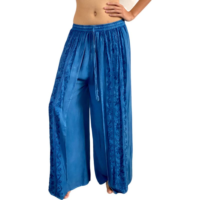 Calca Feminina Pantalona Indiana Estampada Moda Boho Hippie 250 ...