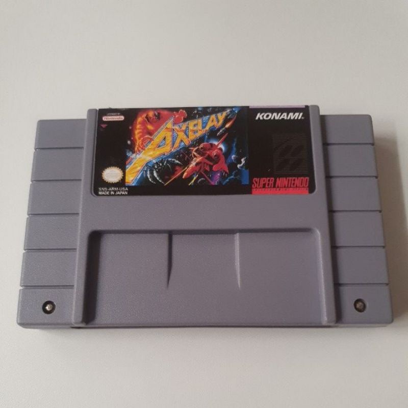 Axelay Super Nintendo Chipado | Shopee Brasil