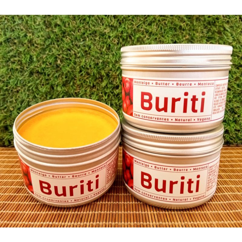 Manteiga Vegetal de Buriti 100% Natural - Capilar e Corporal - Corre ...