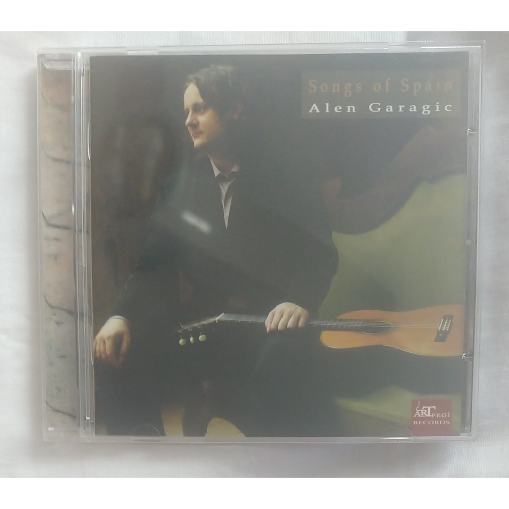 Cd Alen Garagic Sings Of Spain (importado-Autografado) | Shopee Brasil