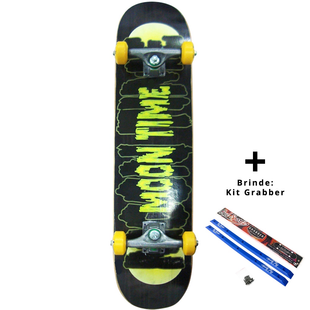 Skate Completo Moon Time Double | Shopee Brasil