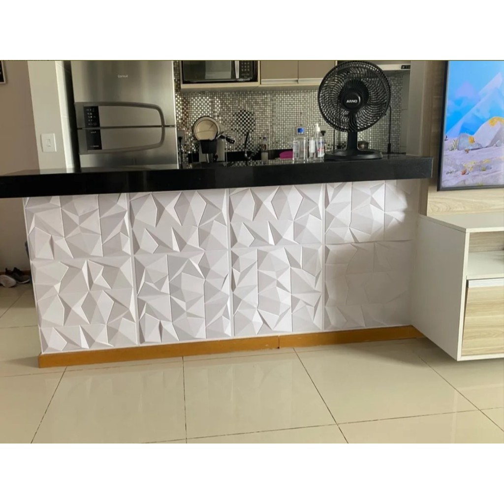 Kit c/ 4 Unidades de Placas de PVC para Revestimento | Shopee Brasil