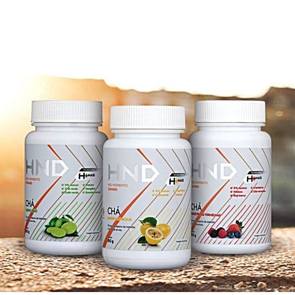 3 Cha+ Hnd Hinode 150g limao, maracuja e Frutas Vermelhas Diurético ...