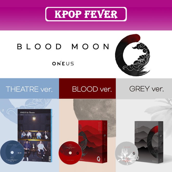ONEUS-Álbum BLOOD MOON | Shopee Brasil