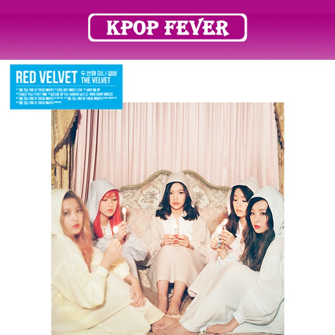 RED VELVET - THE VELVET (2nd Mini Album) CD PHOTOBOOK PHOTOCARD SEALED ...