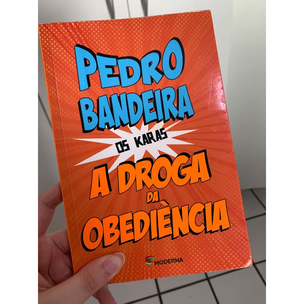 livro "a droga da obediência" de pedro bandeira | Shopee Brasil