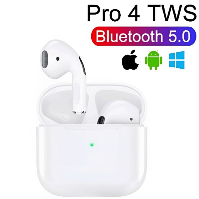 Fone de Ouvido Airpods Pro 4 / Pro 6 / Inpods 13 sem Fio Bluetooth TWS ...