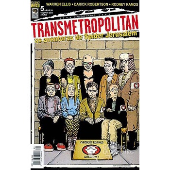 Transmetropolitan As Aventuras de Spider n°5 (capa c/ avaria | Shopee ...