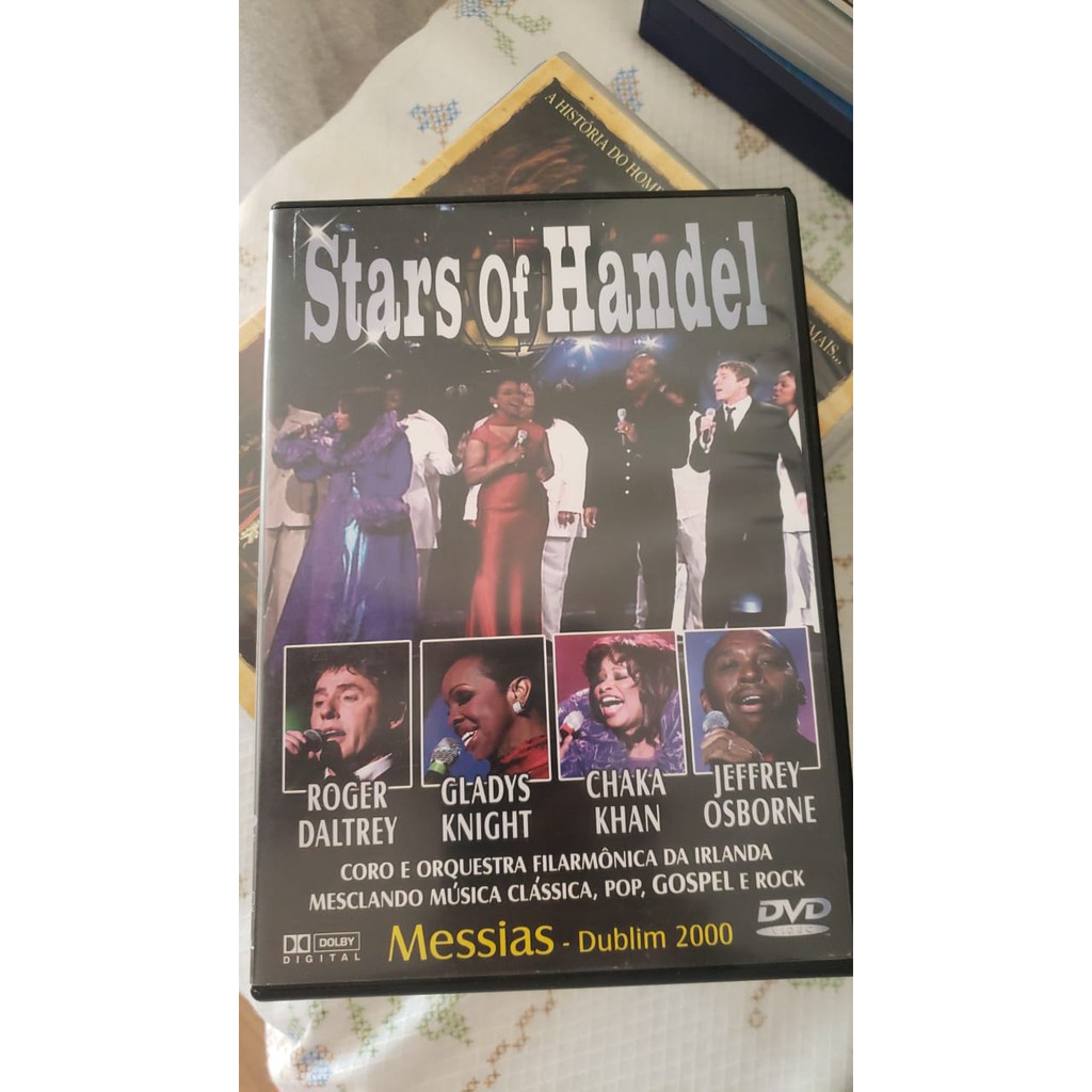 Dvd Stars Of Handel - Messias ( Dublim 2000 ) | Shopee Brasil