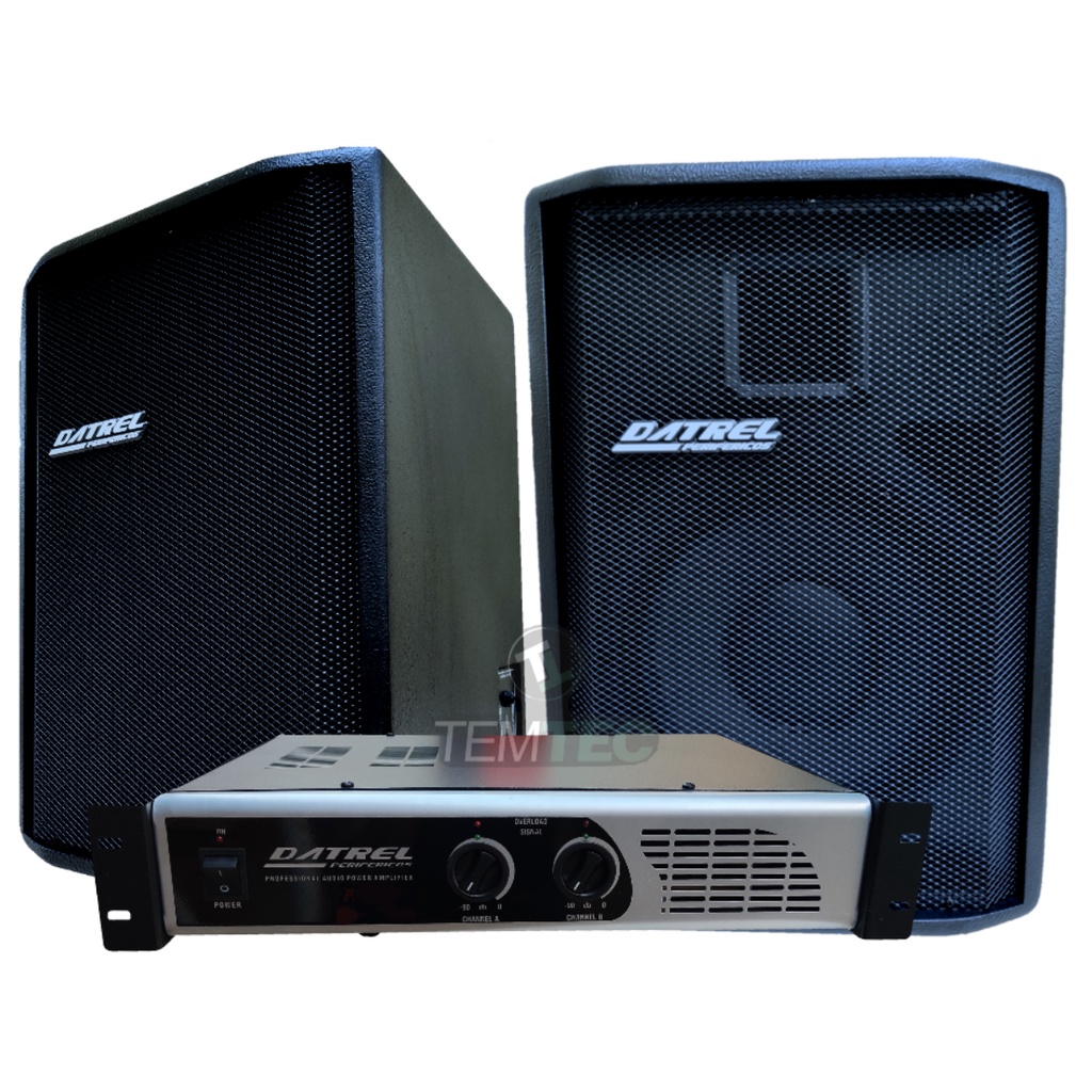 CAIXA DE SOM KIT 2 PASSIVA 150W 1 POTÊNCIA 200W PROFISSIONAL | Shopee ...