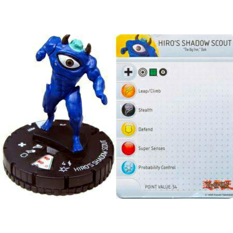 Hiros Shadow Scout #007 (Common) - Miniatura Yugioh Heroclix Series 1 ...