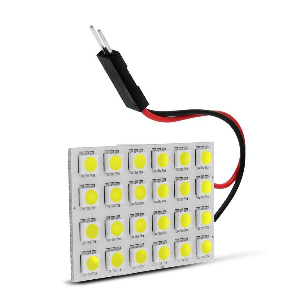 Placa LED com 24 Leds Teto Porta-Malas Painel 12V | Shopee Brasil