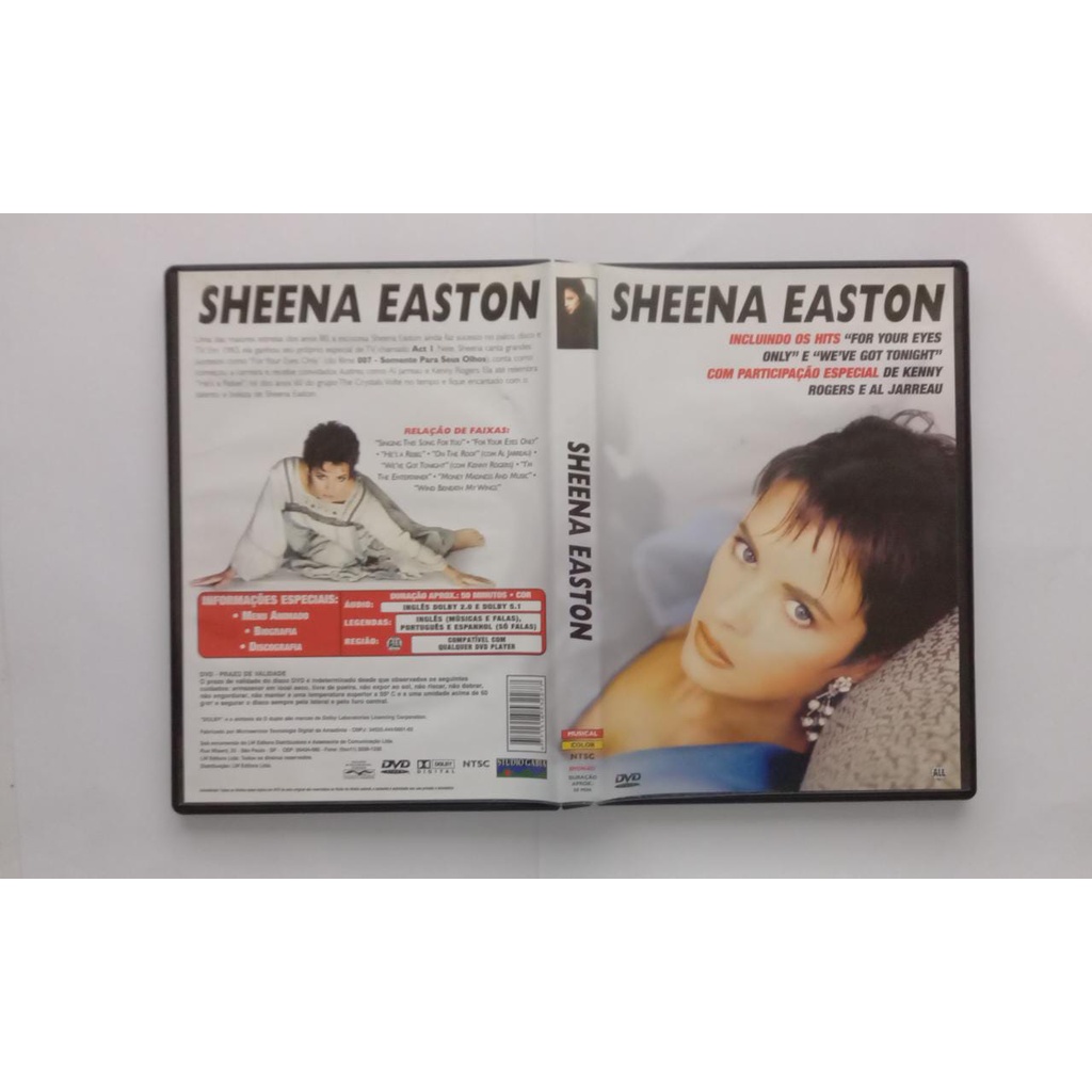 DVD Sheena Easton | Shopee Brasil