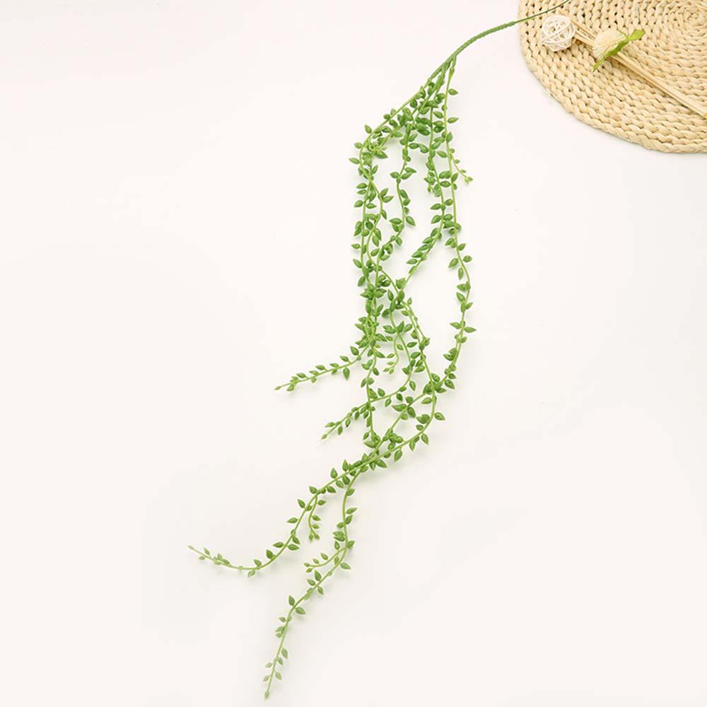 DOREEN1 Suculentos Artificiais Verde Faux Suculento Planta Videira ...