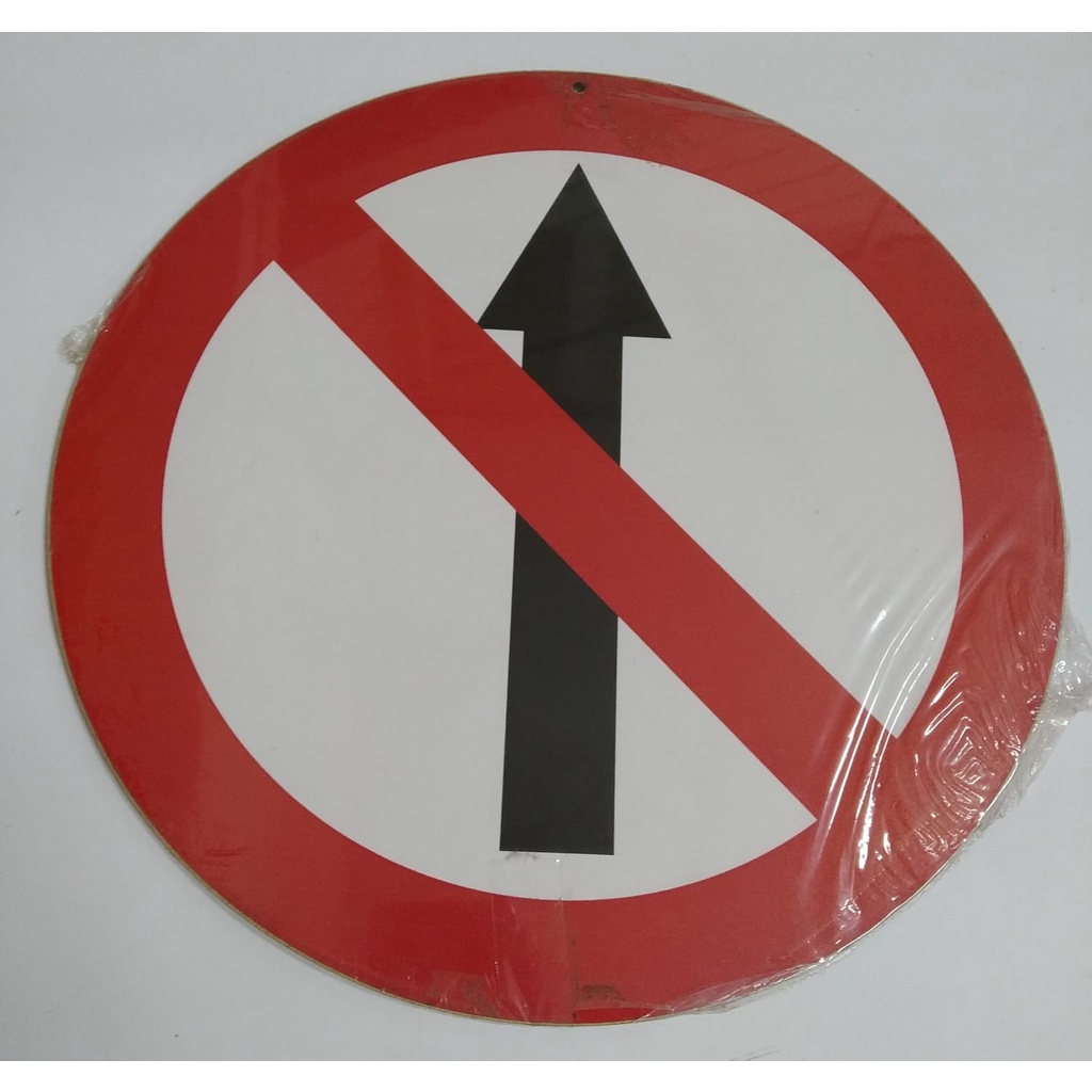 Quadro Placa de Trânsito Sentido Proibido Decorativa em MDF | Shopee Brasil