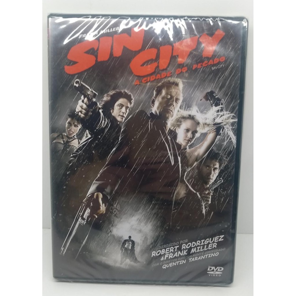 DVD - Sin City - Original (Lacrado) - Frank Miller / Robert Rodriguez ...