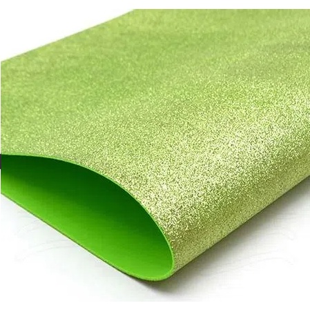 Mini Folha EVA com Glitter Unidade - 19,5 X 29,5 cm para trabalhos ...