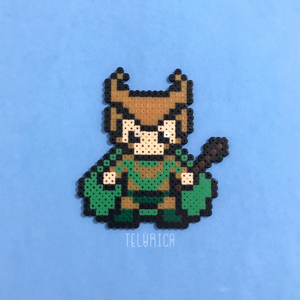 Loki (Heróis) - Adesivo de Parede em Pixel Art | Shopee Brasil