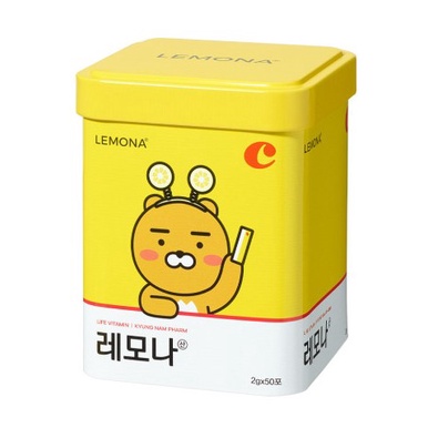 KAKAO LEMONA Ácido 2g x 10/50 palitos / KAKAO FRIENDS Vitamina C Alivia ...