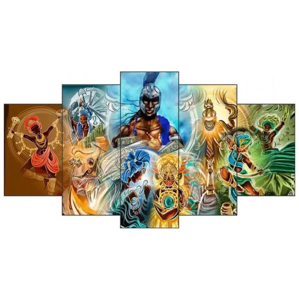 Novidade Quadro Decorativo Oxalá Orixas Umbanda Para Sua Sala Quarto ...