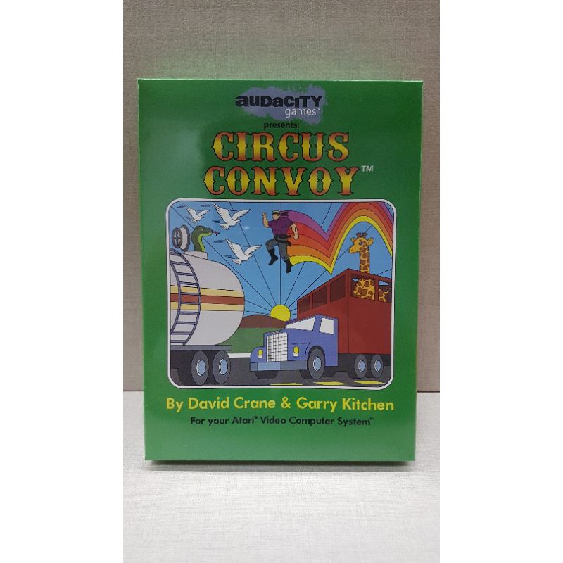 Jogo Fita Cartucho Circus Convoy Atari 2600 LACRADO | Shopee Brasil