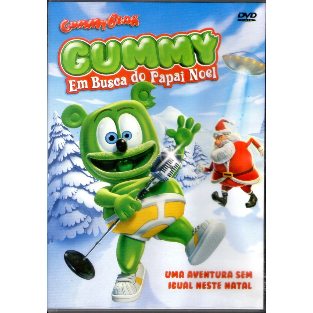 Dvd Infantil Gummy Beak Gummy Em Busca Do Papai Noel | Shopee Brasil