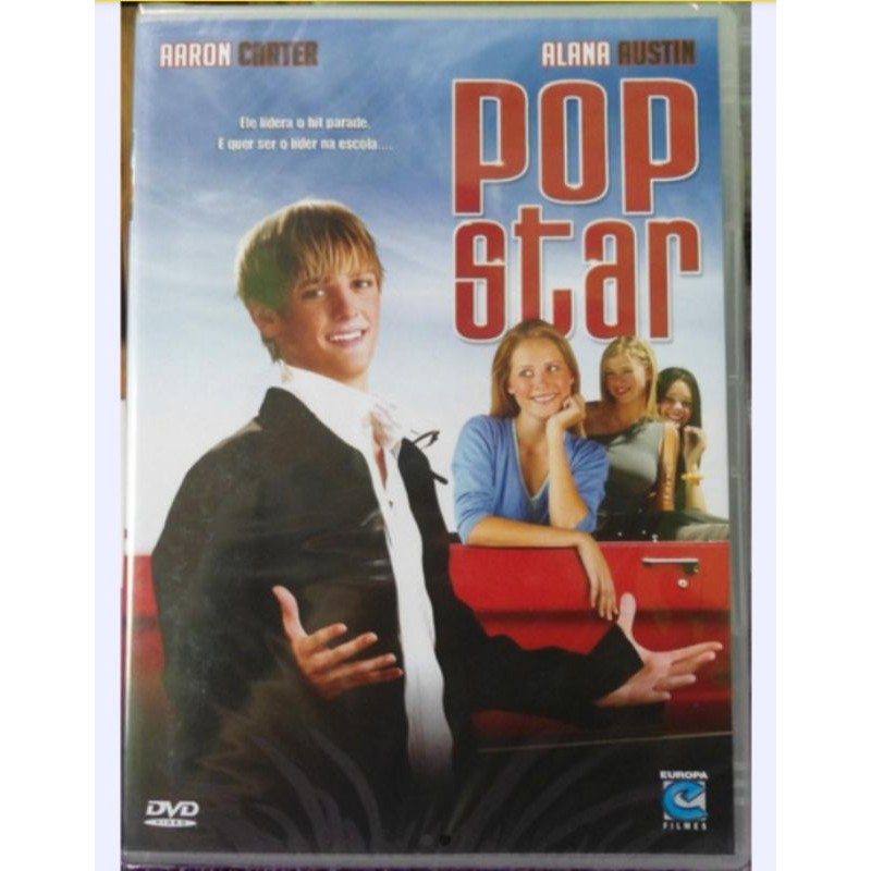 Pop Star -dvd Filme Aaron Carter - Lacrado - Novo | Shopee Brasil