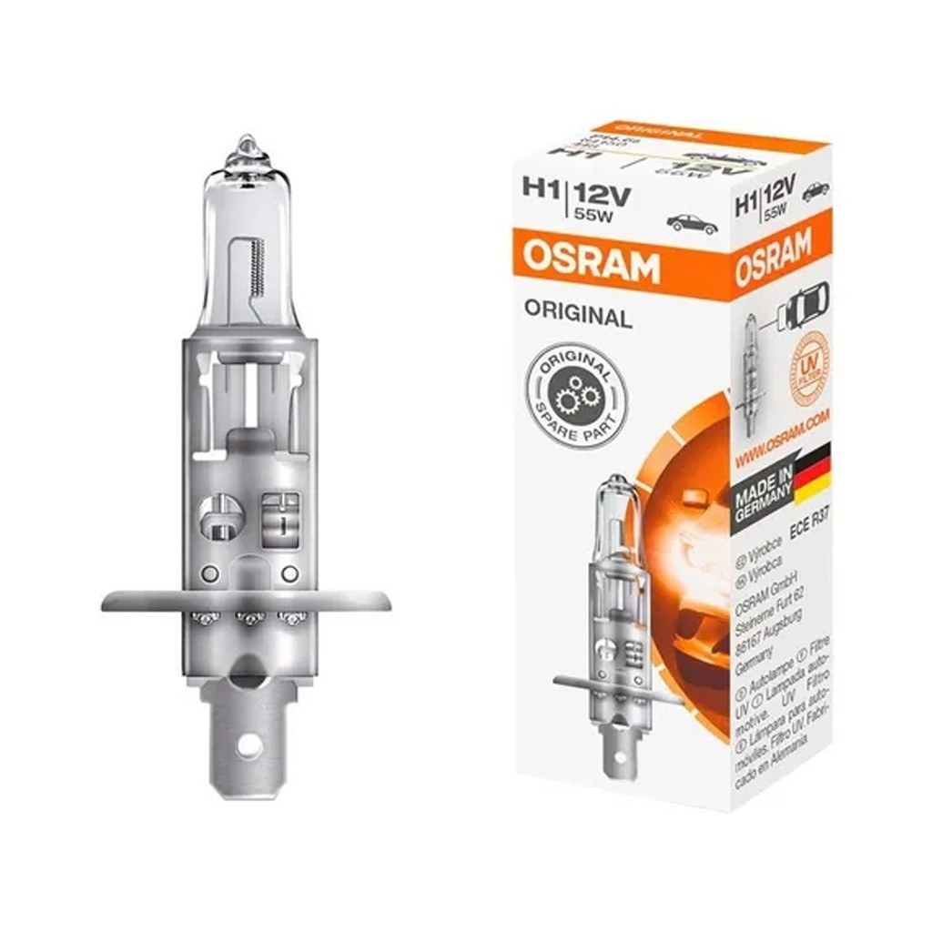 Lampada H1 Original Osram 12v 55w Universal | Shopee Brasil